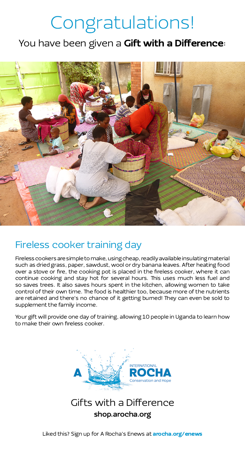 Fireless cooker training day, Uganda – Gifts with a Difference